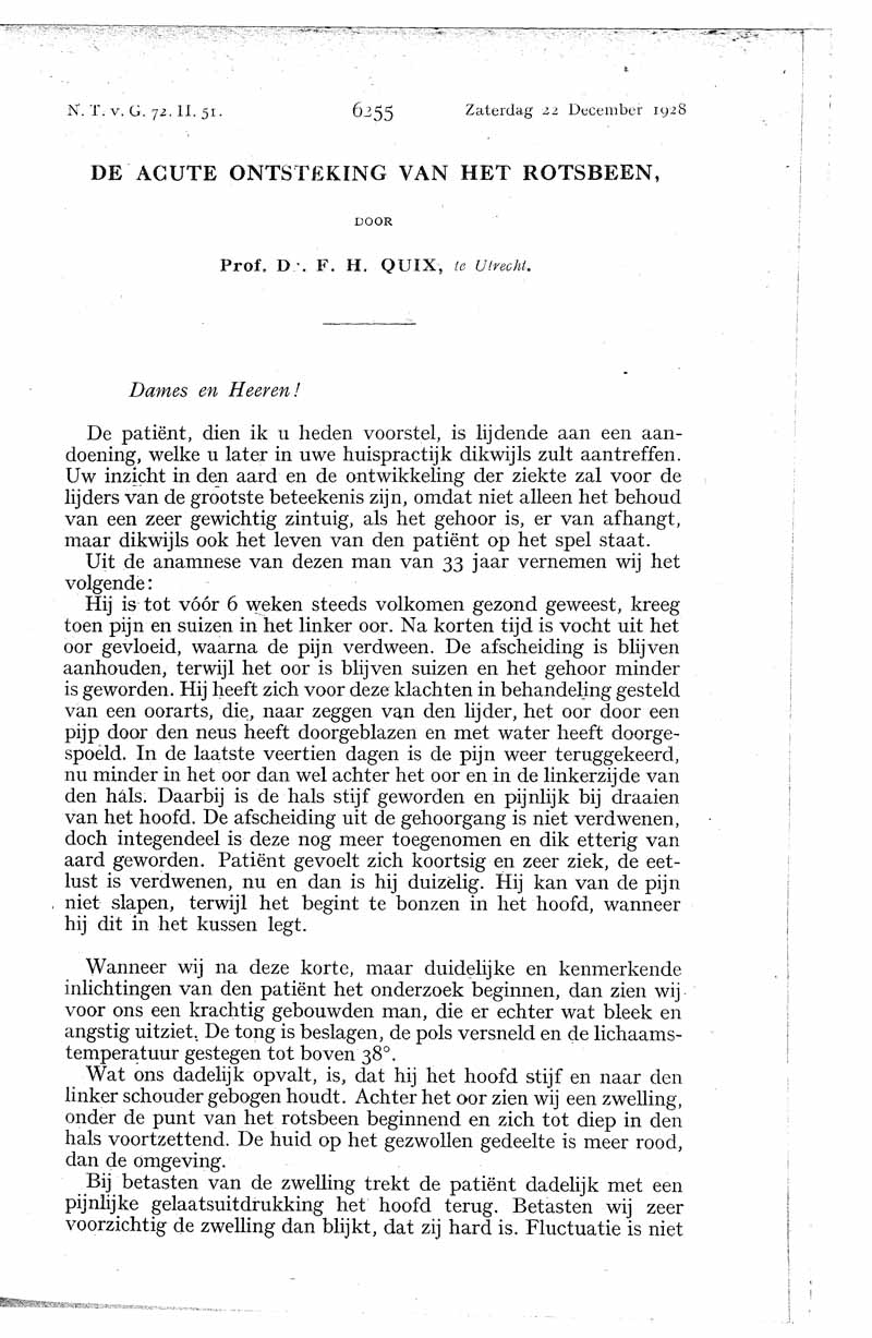 De acute ontsteking van het rotsbeen | Nederlands Tijdschrift voor ...