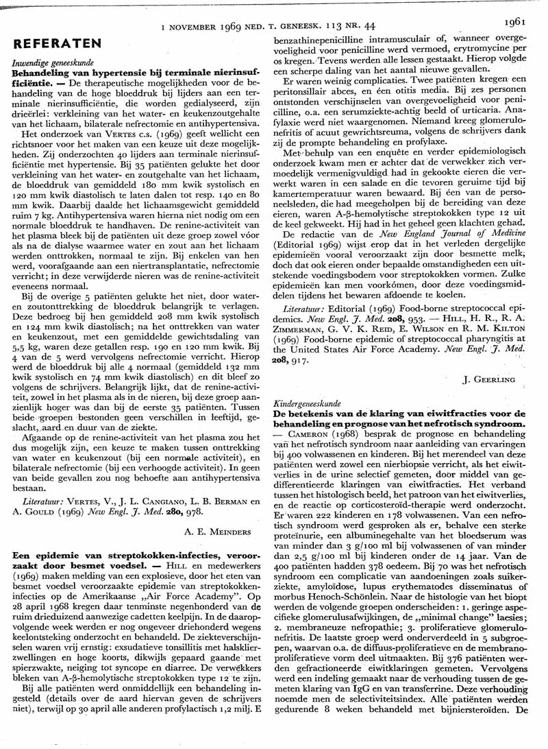 Een epidemie van streptokokken-infectie, veroorzaakt door besmet ...