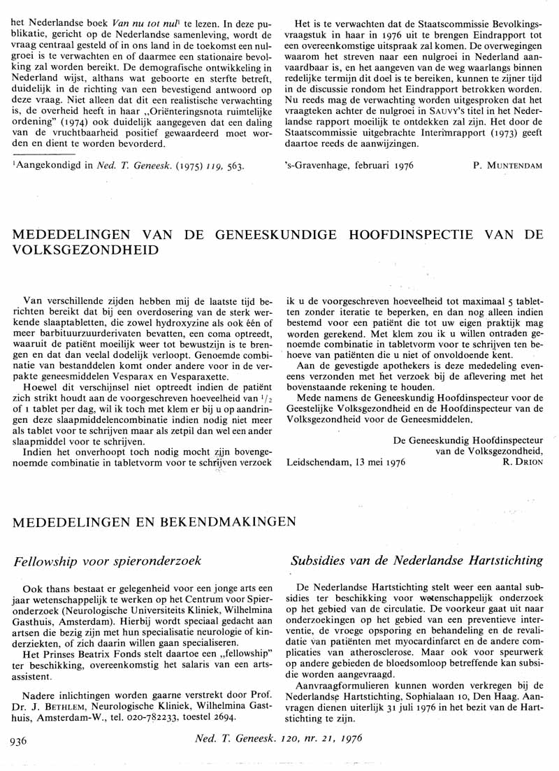 Vesparax en Vesparaxette | Nederlands Tijdschrift voor Geneeskunde