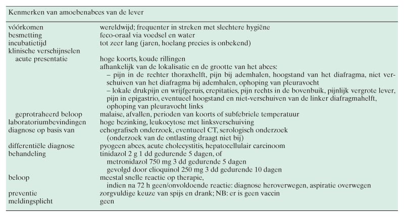Malaise na een Afrika-reis: amoebenabces van de lever | Nederlands ...