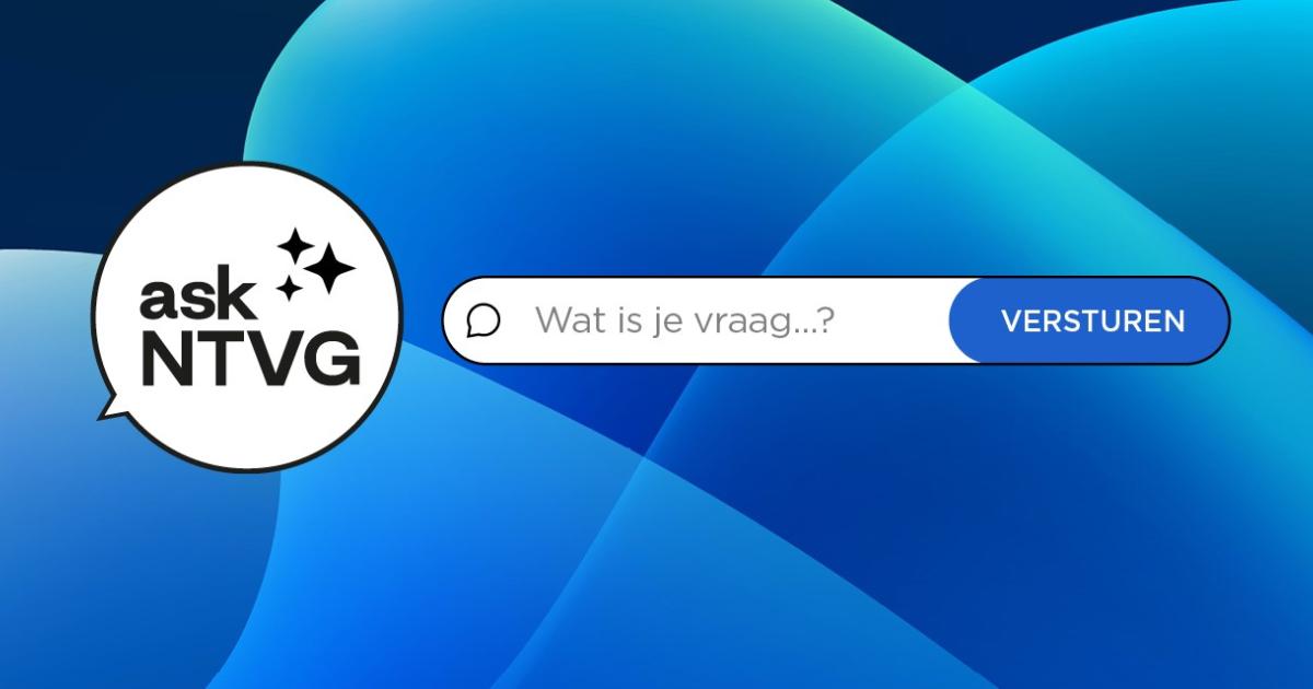 Vraag, Vind, Vertrouw: Ask NTVG | NTVG